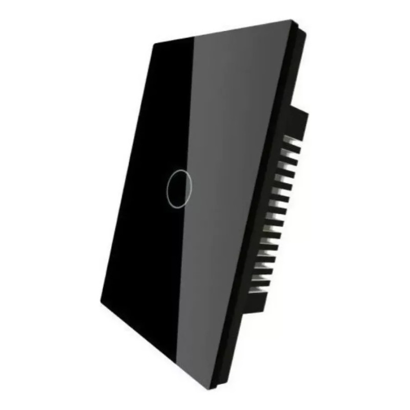 Interruptor Zigbee Tuya 1 Tecla Preto Sem Neutro